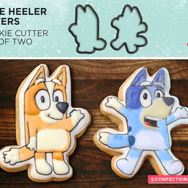 Bluey Cookie Cutter Set - Etsy
