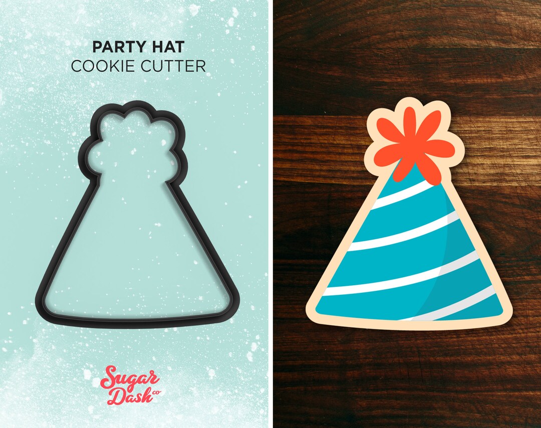 Party Hat Cookie Cutter - Etsy