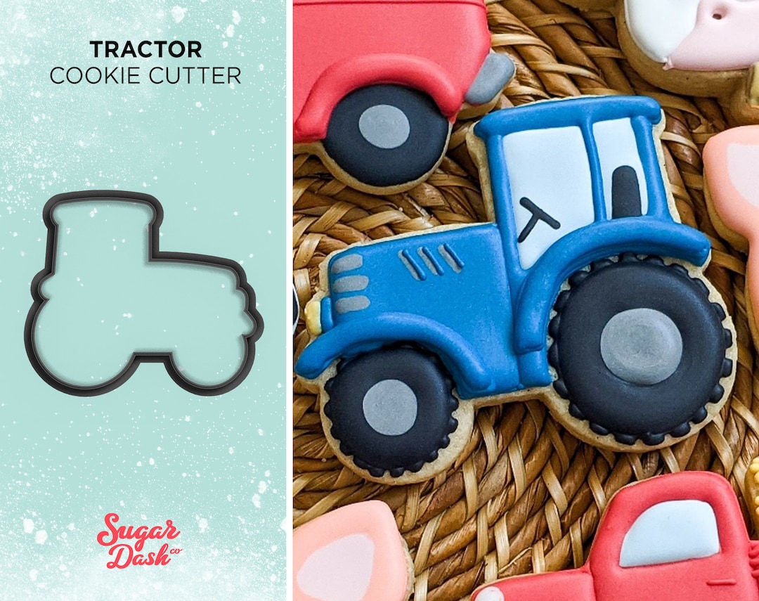 Tractor Cookie Cutter - Etsy