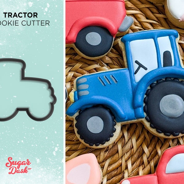 Tractor Cookies - Etsy