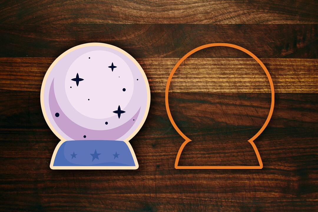 Crystal Ball Cookie Cutter - Etsy
