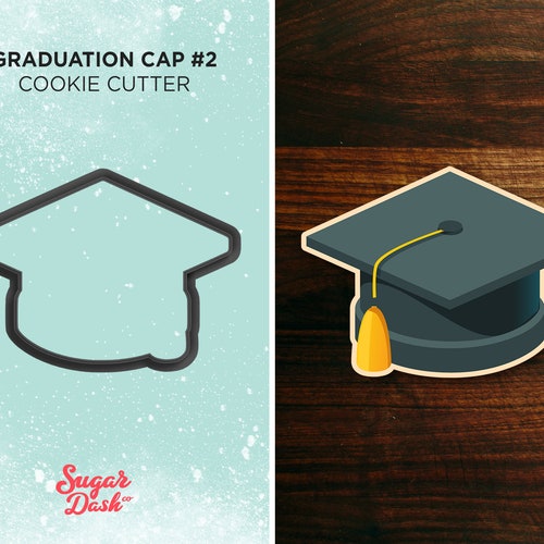 Graduation Cap Cookie Cutter - Etsy