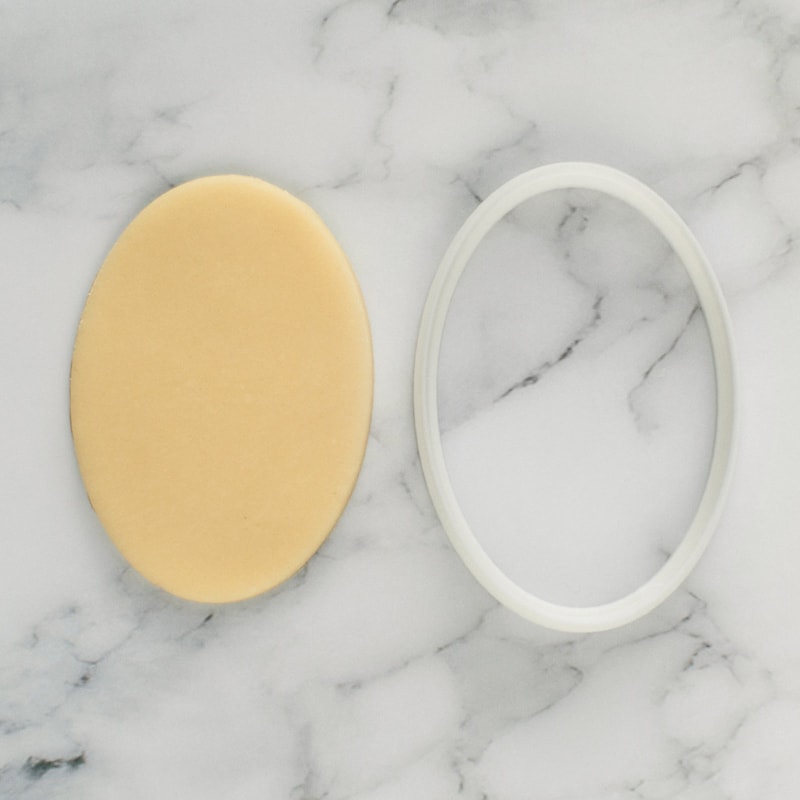 Oval Cookie Cutter - Etsy