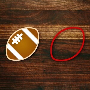 Football Game Day Cookie Cutter Set of 5 - Etsy