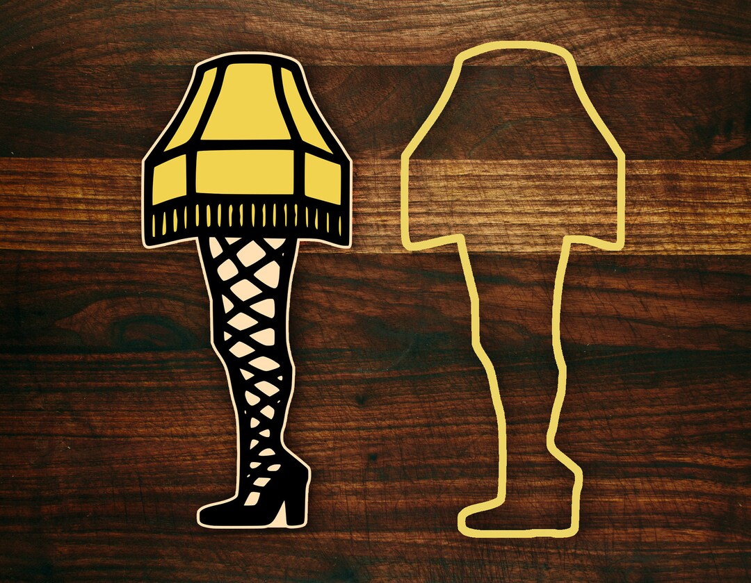 Leg Lamp - A Christmas Cookie Cutter - Etsy