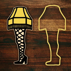 Leg Lamp Cookie Cutter - Etsy