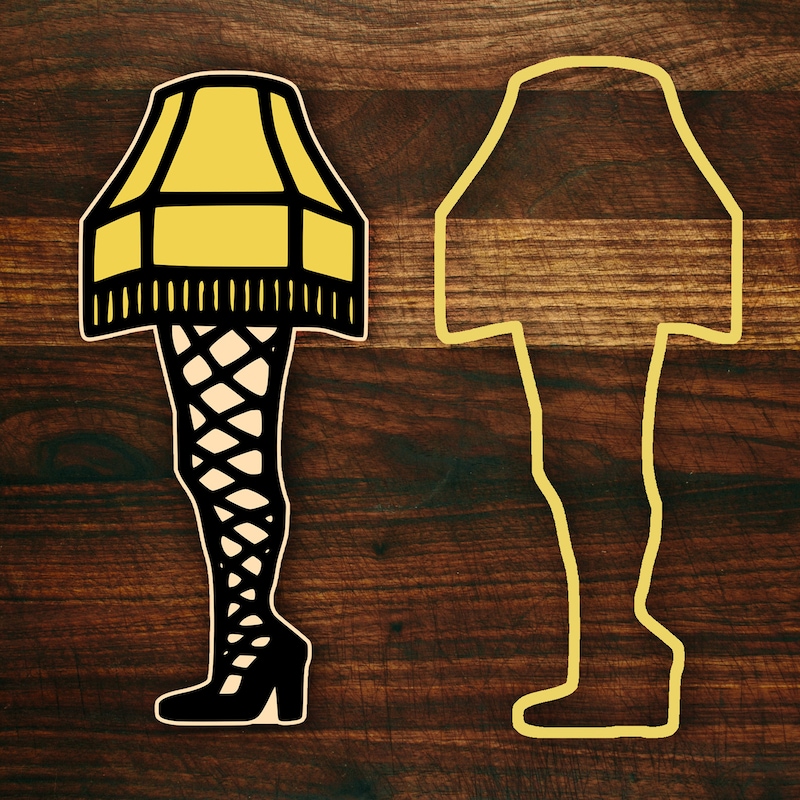 Leg Lamp Cookie Cutter - Etsy