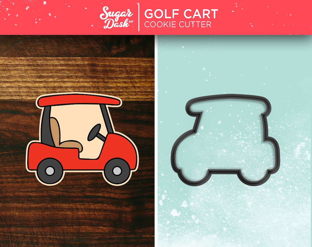 Golf Cart Cookie Cutter - Etsy