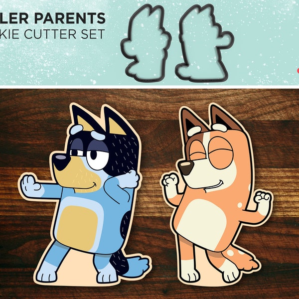 Bluey Cookie Cutter Set - Etsy