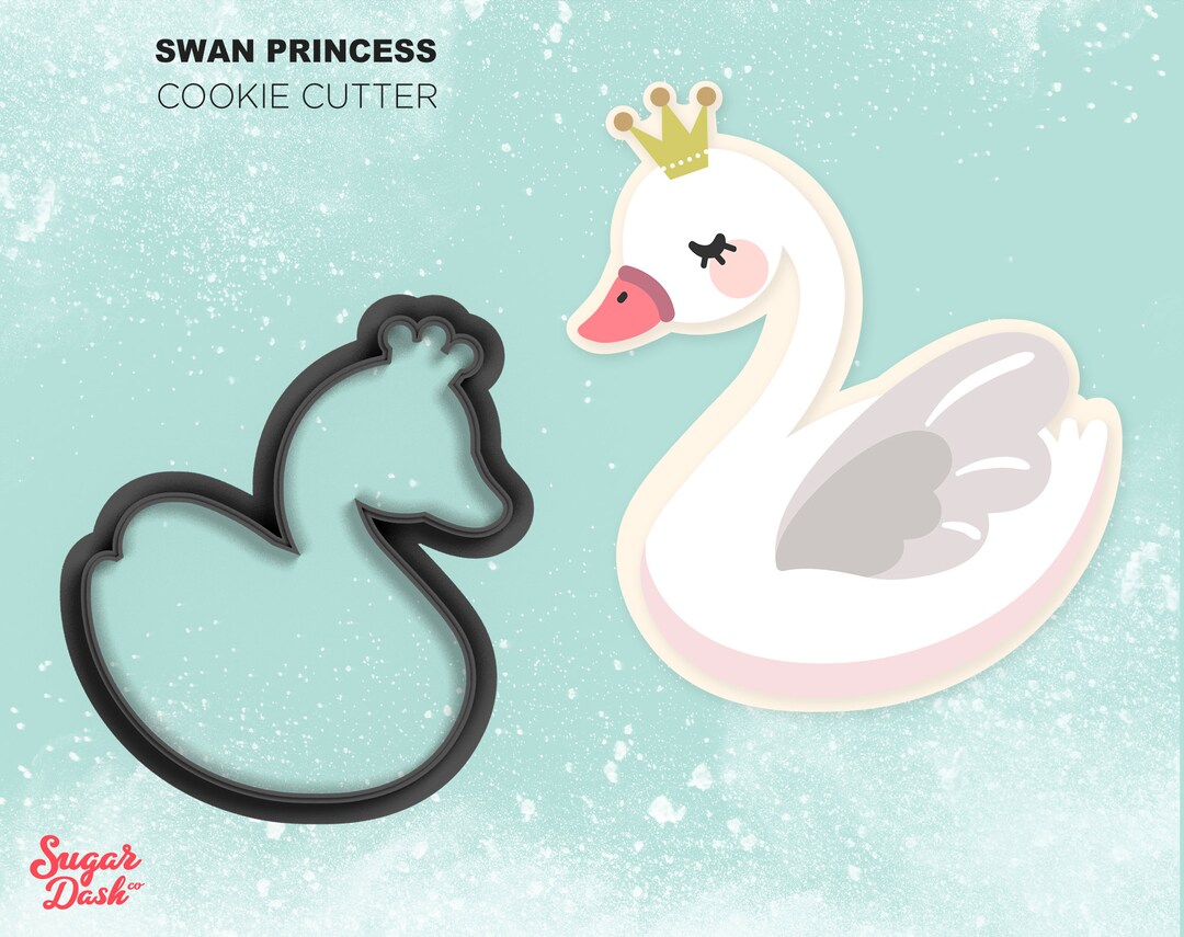 Swan Princess Cookie Cutter - Etsy