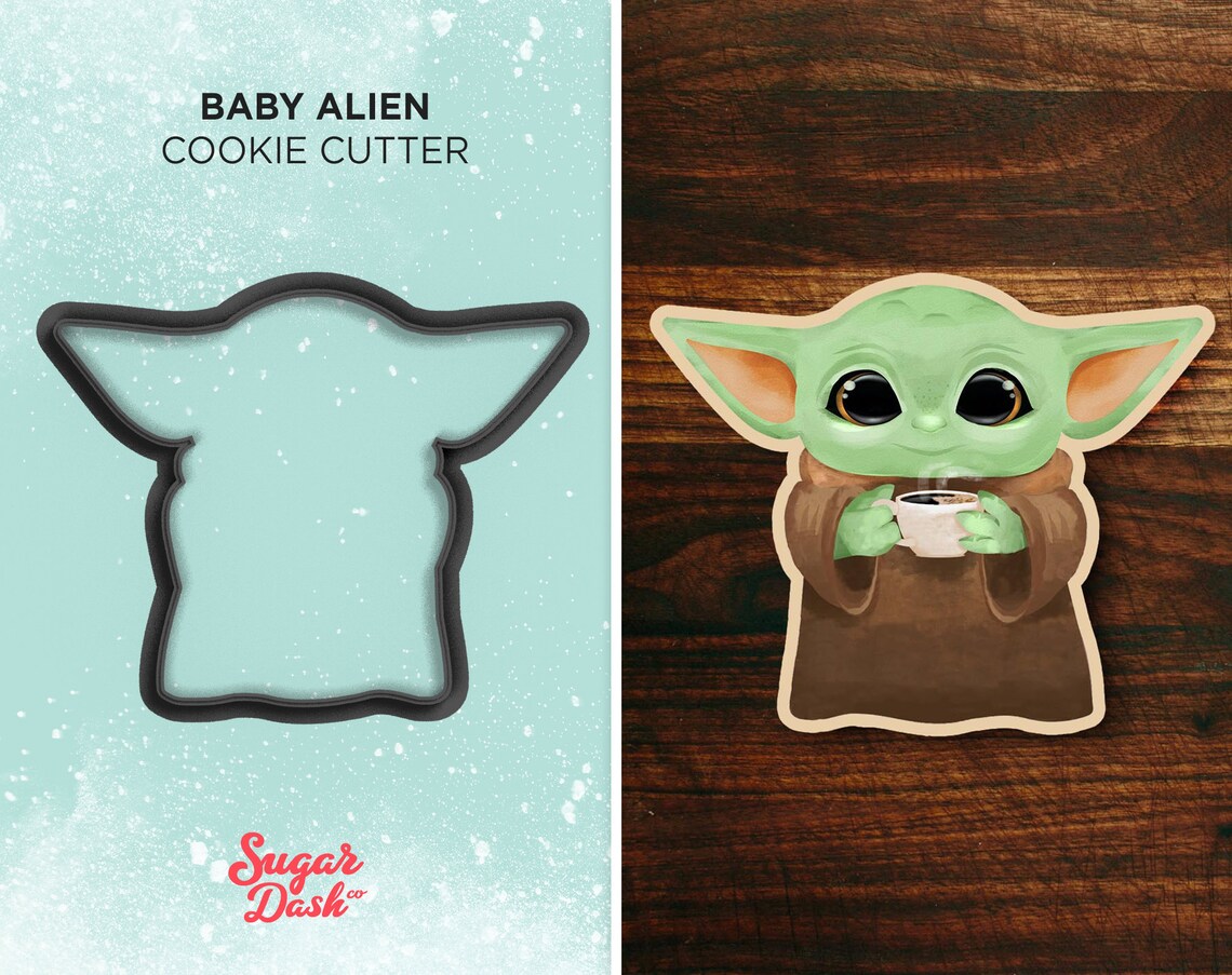 Baby Alien Cookie Cutter - Etsy