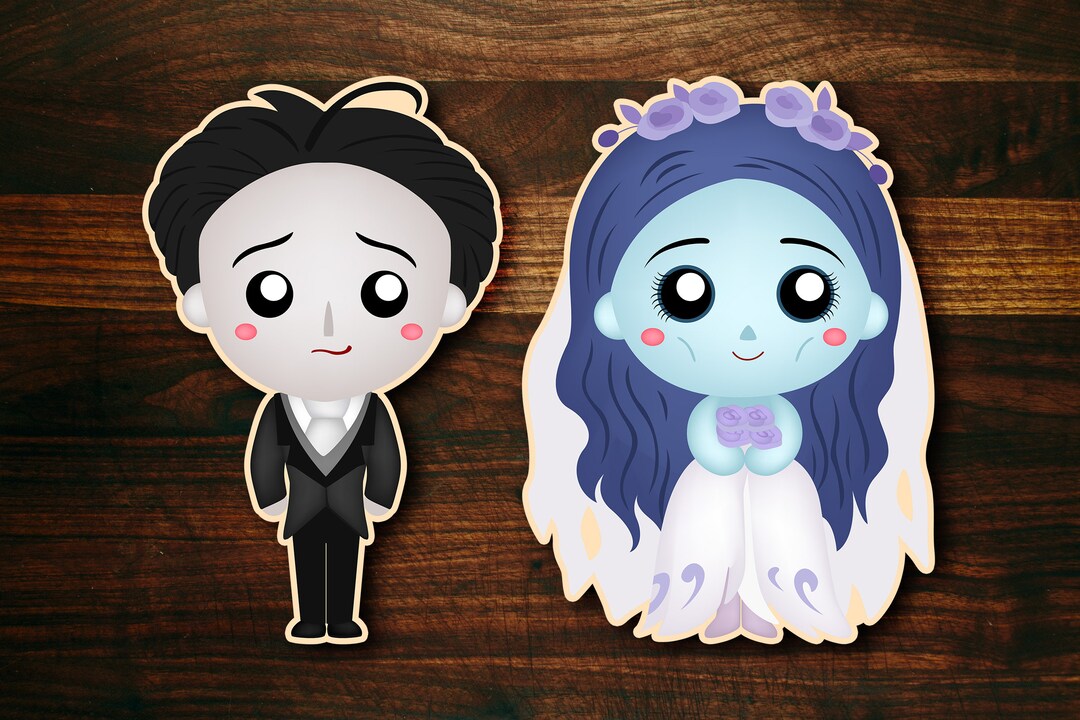 Undead Bride and Groom Cookie Cutter Set of Two - Etsy