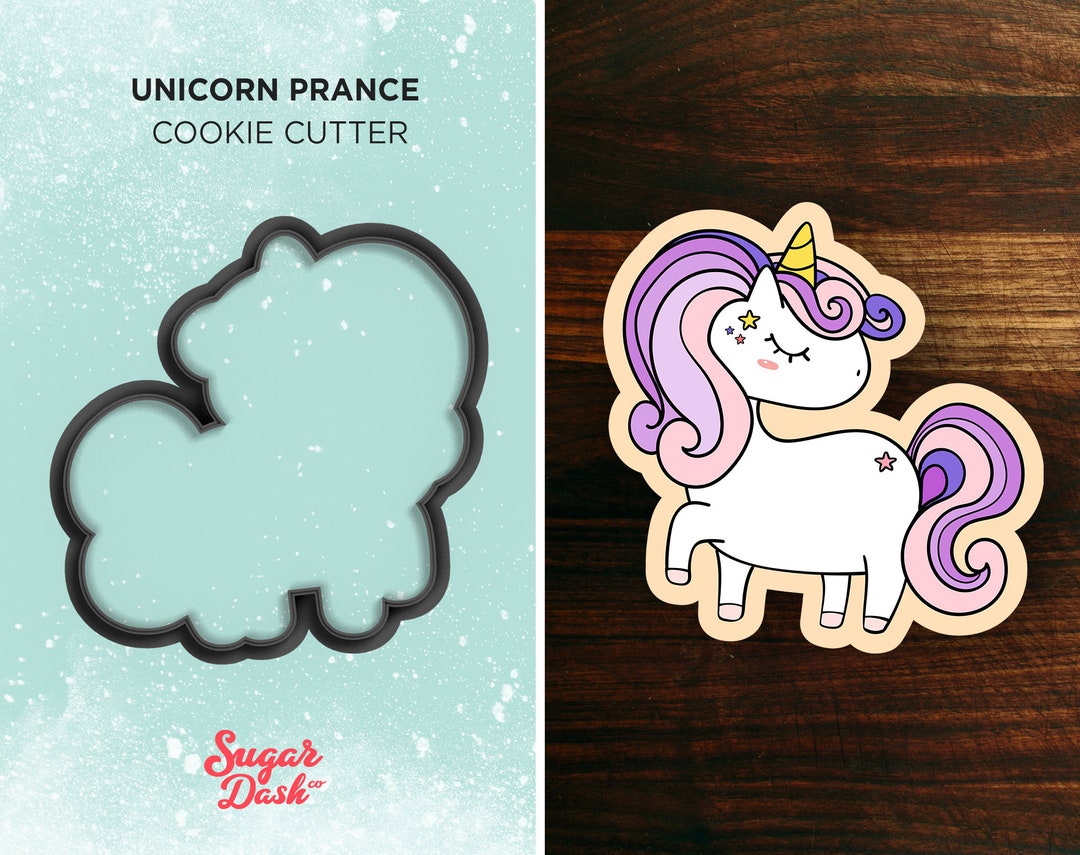 Unicorn Cookie Cutter - Prance - Etsy