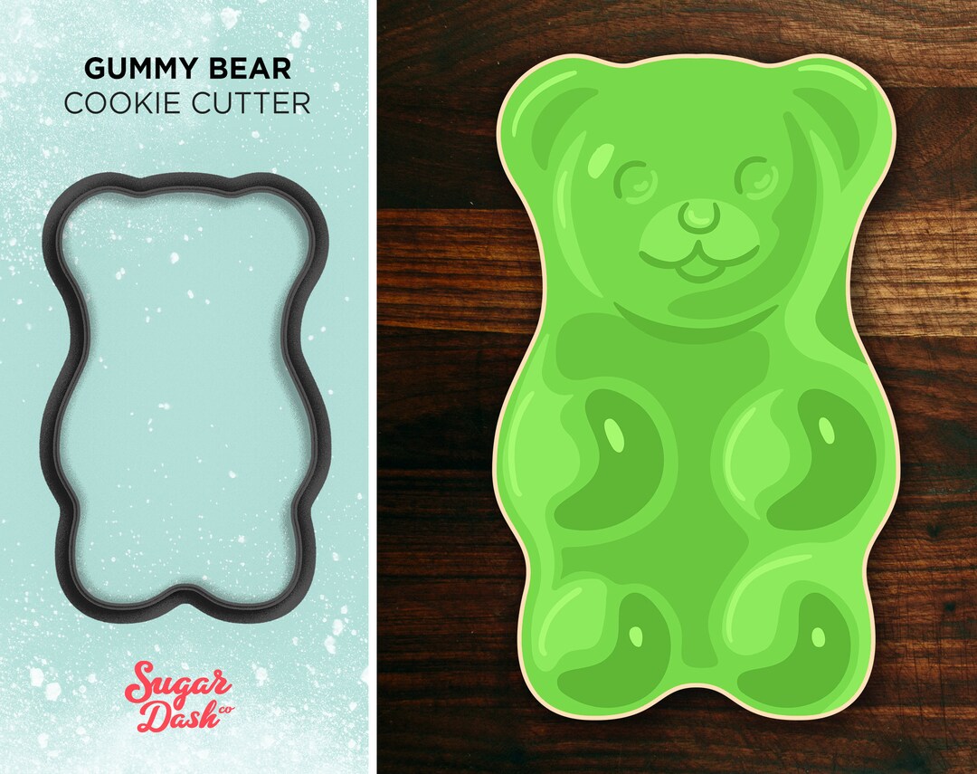 Gummy Bear Cookie Cutter - Etsy