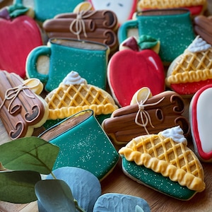 Cozy Fall Cookie Cutters Set of 4 - Etsy