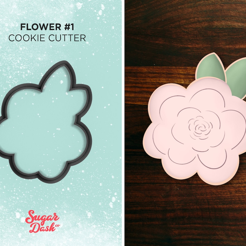 Rose Cookie Cutter - Etsy