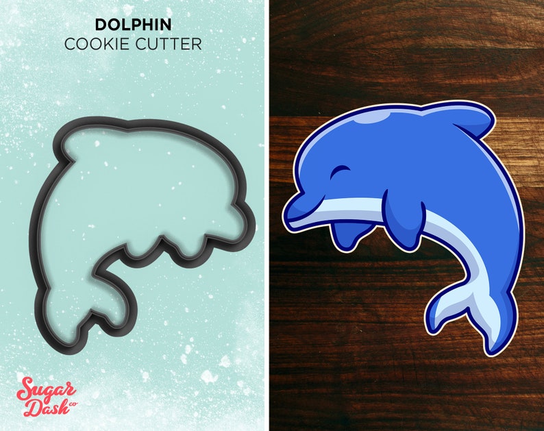 Dolphin Cookie Cutter - Etsy