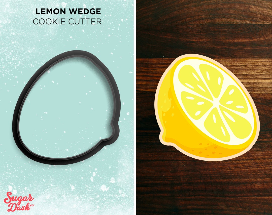 Lemon Wedge Cookie Cutter - Etsy