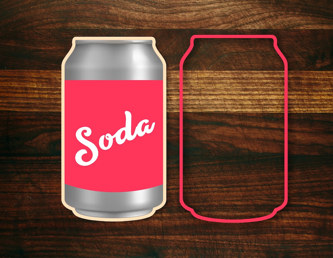 Soda Pop Can Cookie Cutter - Etsy