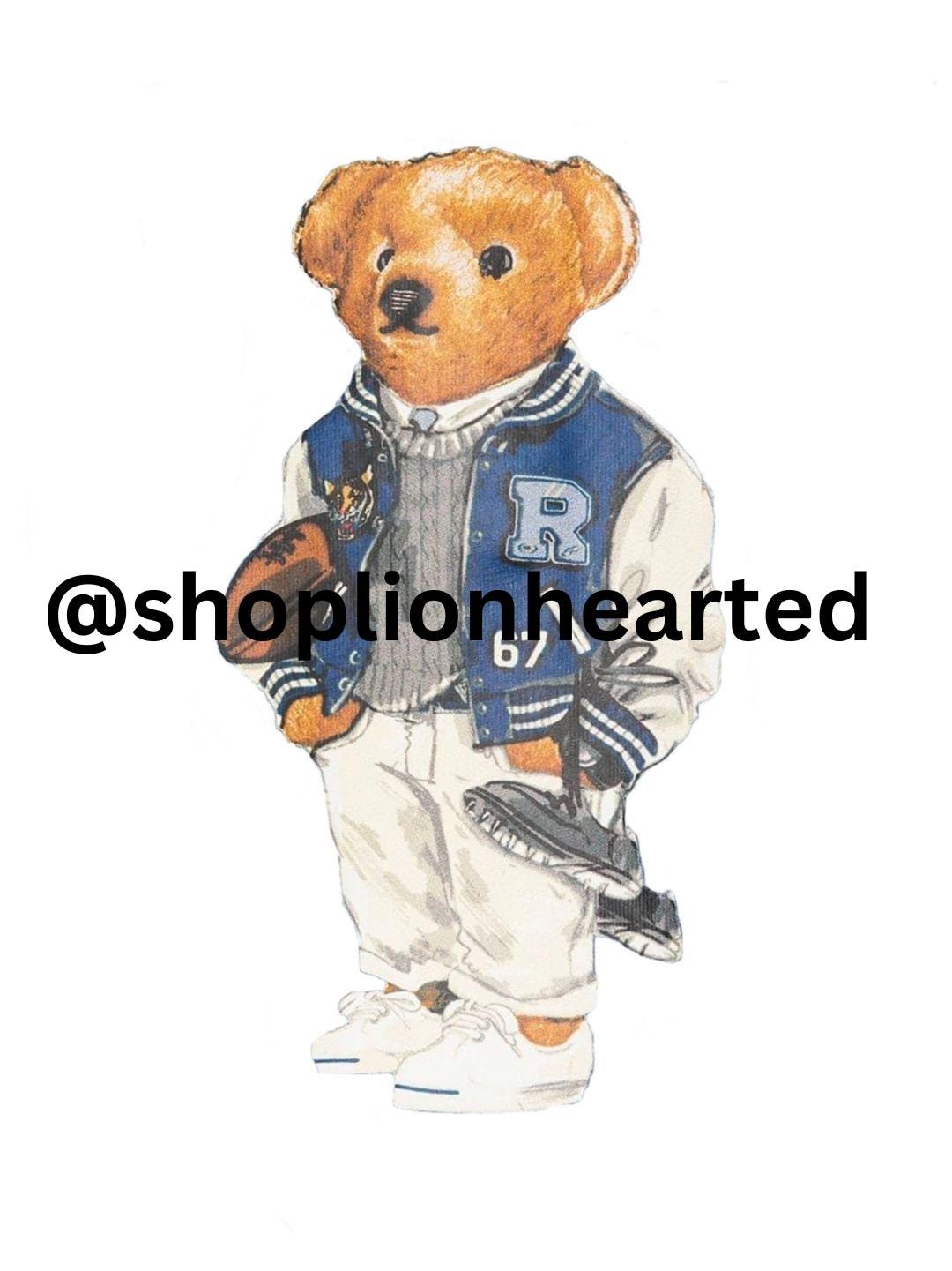 Ralph Lauren Bear Print - Etsy
