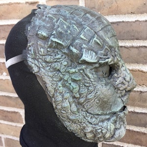 Lizard Man Halfmask - Etsy