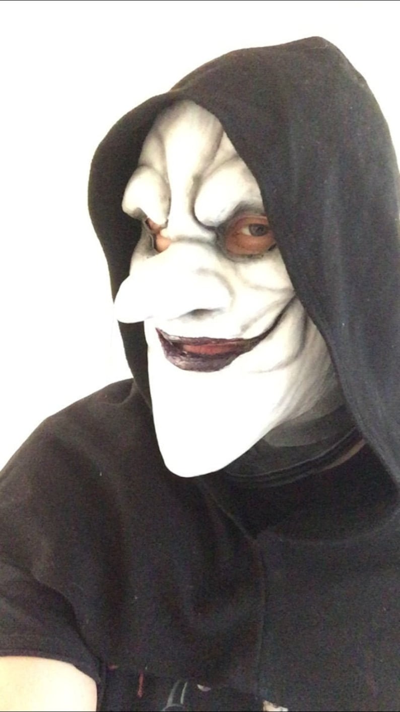 Jester Half Mask - Etsy