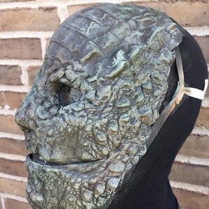 Lizard Man Halfmask - Etsy