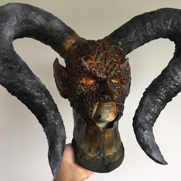 Demon Mask - Etsy