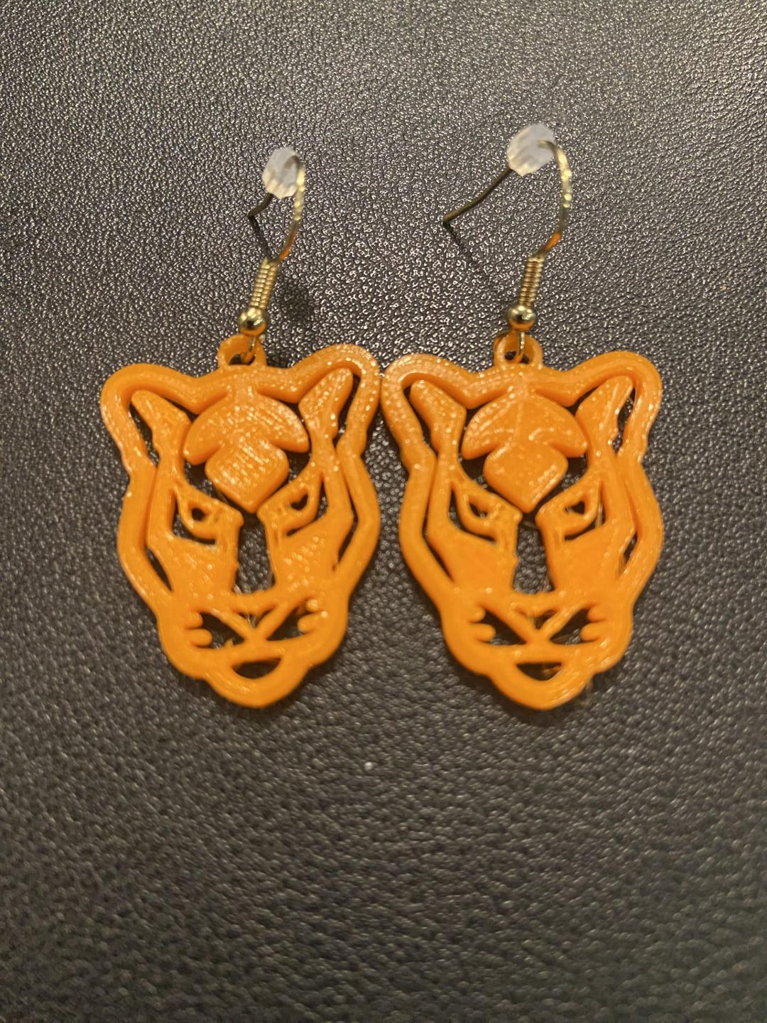 3D Printed Panther Earrings - Etsy