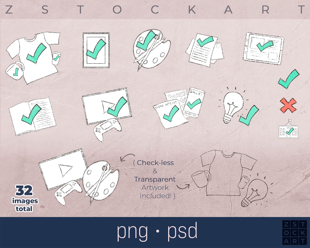 Digital Media Icons PNG PSD Permissions Clipart Web-quality White ...
