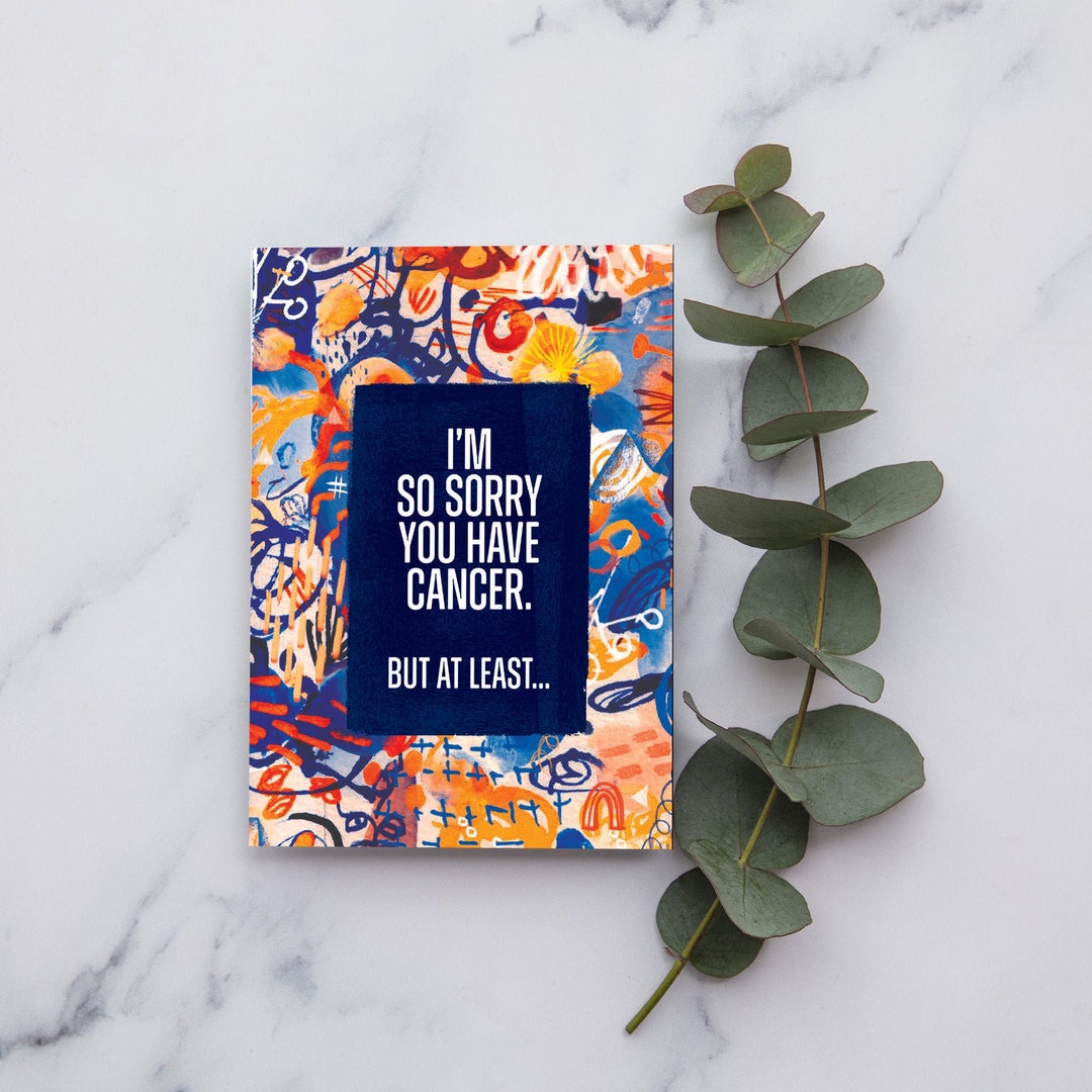 Cheeky Cancer Diagnosis Card - Etsy