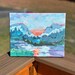 Landscape, Acrylic on Canvas, Gift, Colorful Landscape Painting - Etsy