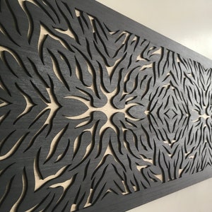 Zebra Abstract Wood Wall Art - Modern Wood Art - Minimal - Animal Print ...