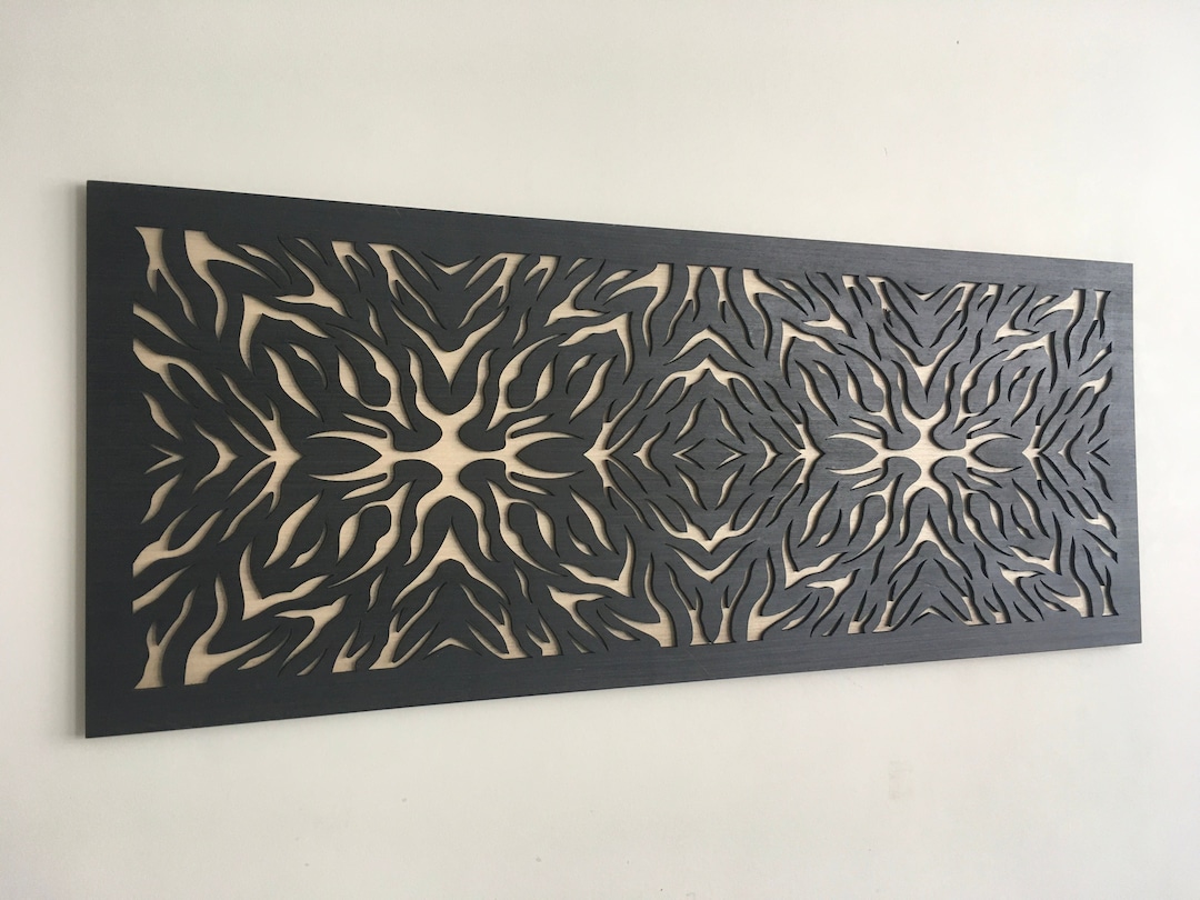 Zebra Abstract Wood Wall Art - Modern Wood Art - Minimal - Animal Print ...