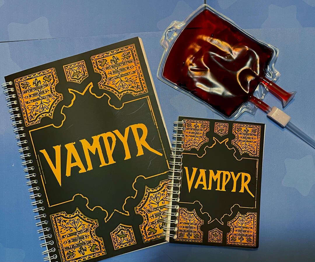 Vampyr Sticker Book | Reusable Sticker Storage, Buffy Fan Gift - Etsy