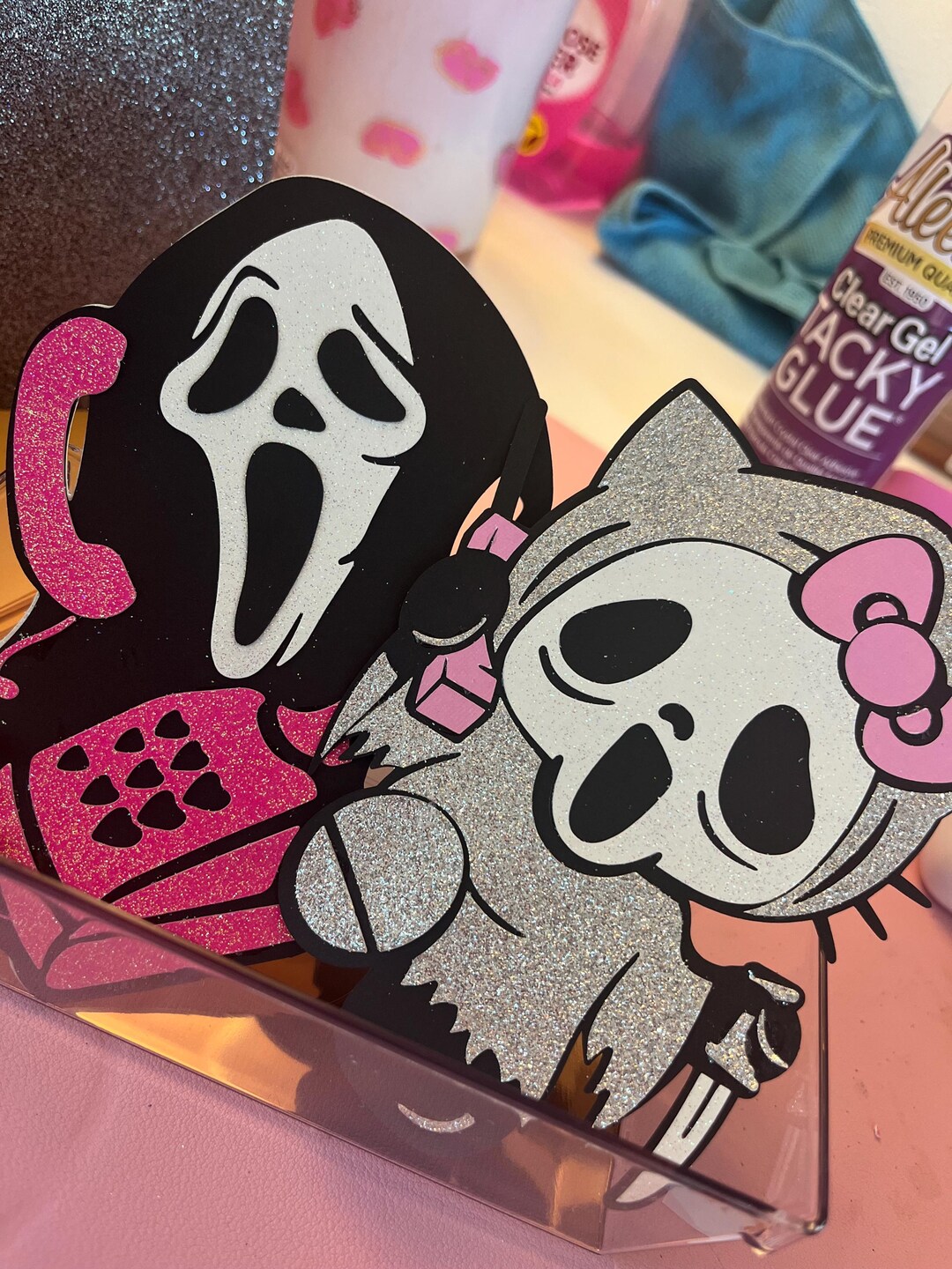 Scream Topper Ghost Face Topper - Etsy
