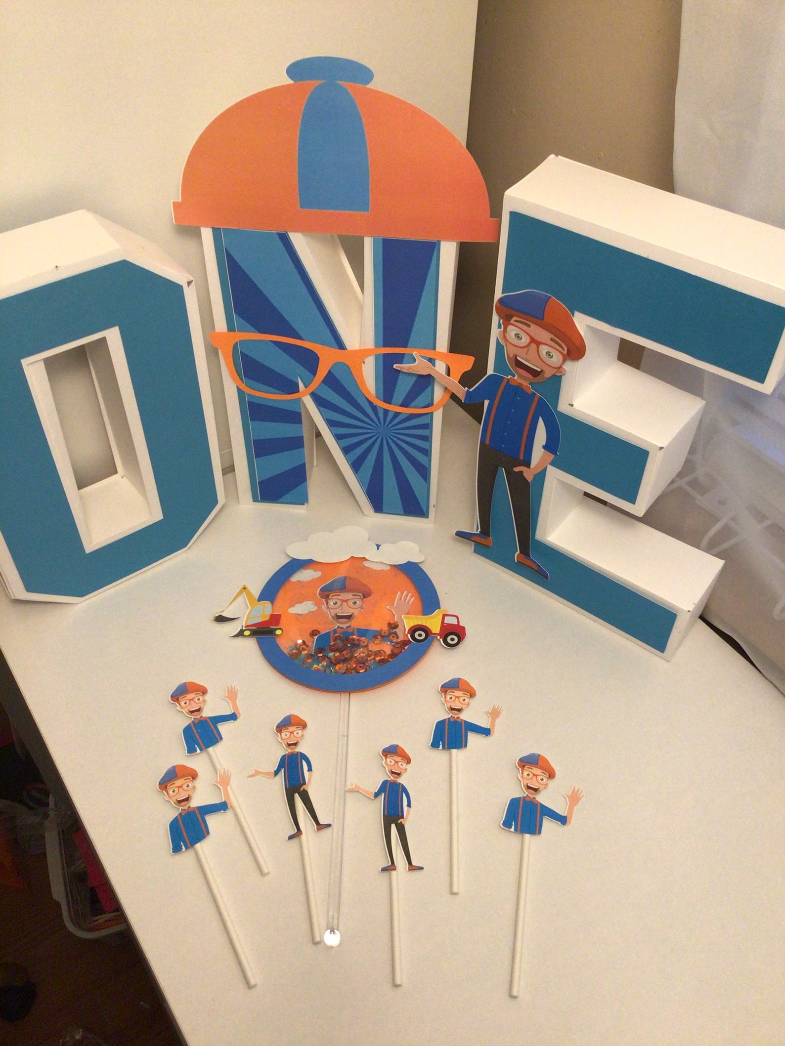 Blippi party theme | Etsy