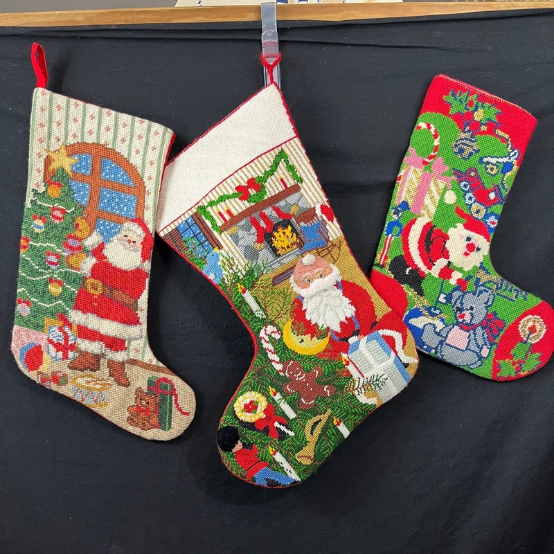 Needlepoint Stocking - Etsy