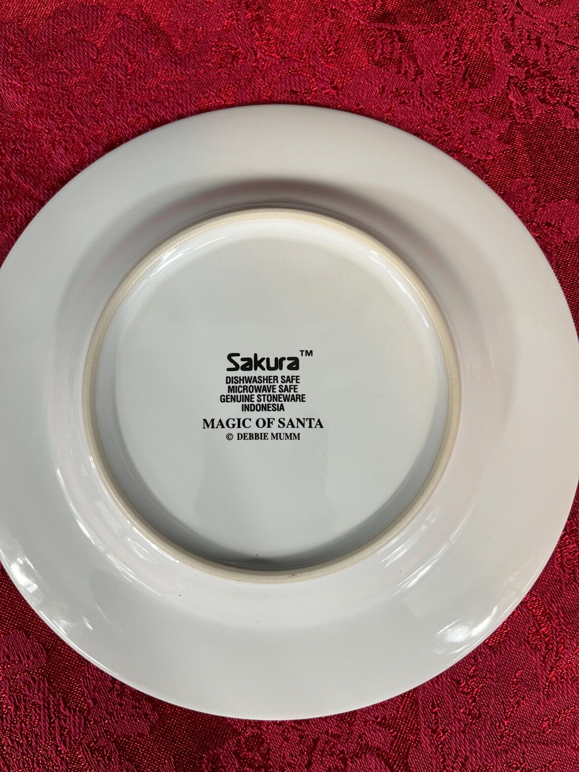 Vintage Debbie Mumm's "magic of Santa" by Sakura - 5 Piece Place ...