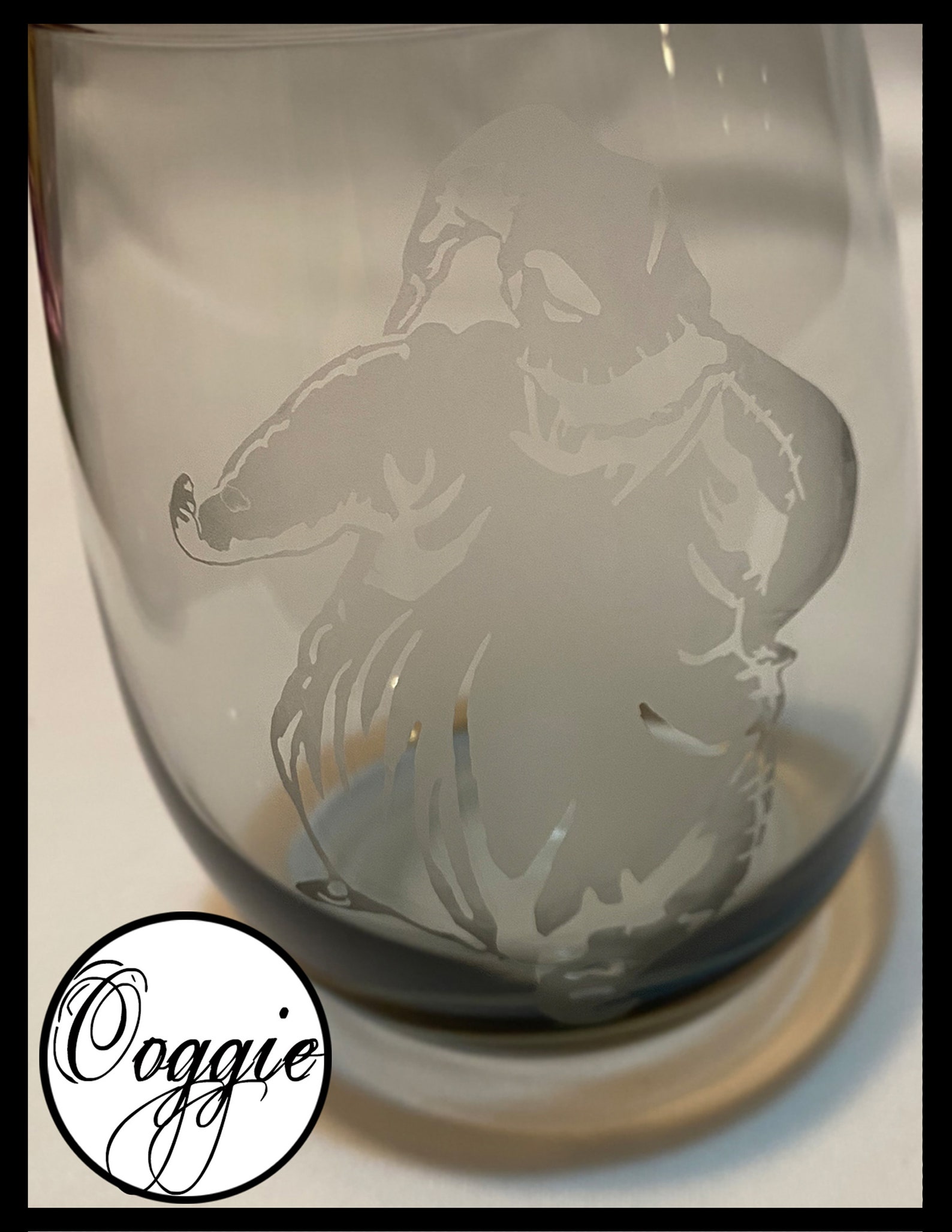Oogie Boogie Wine Glass Set. Oogie Boogie Boy's Lock - Etsy