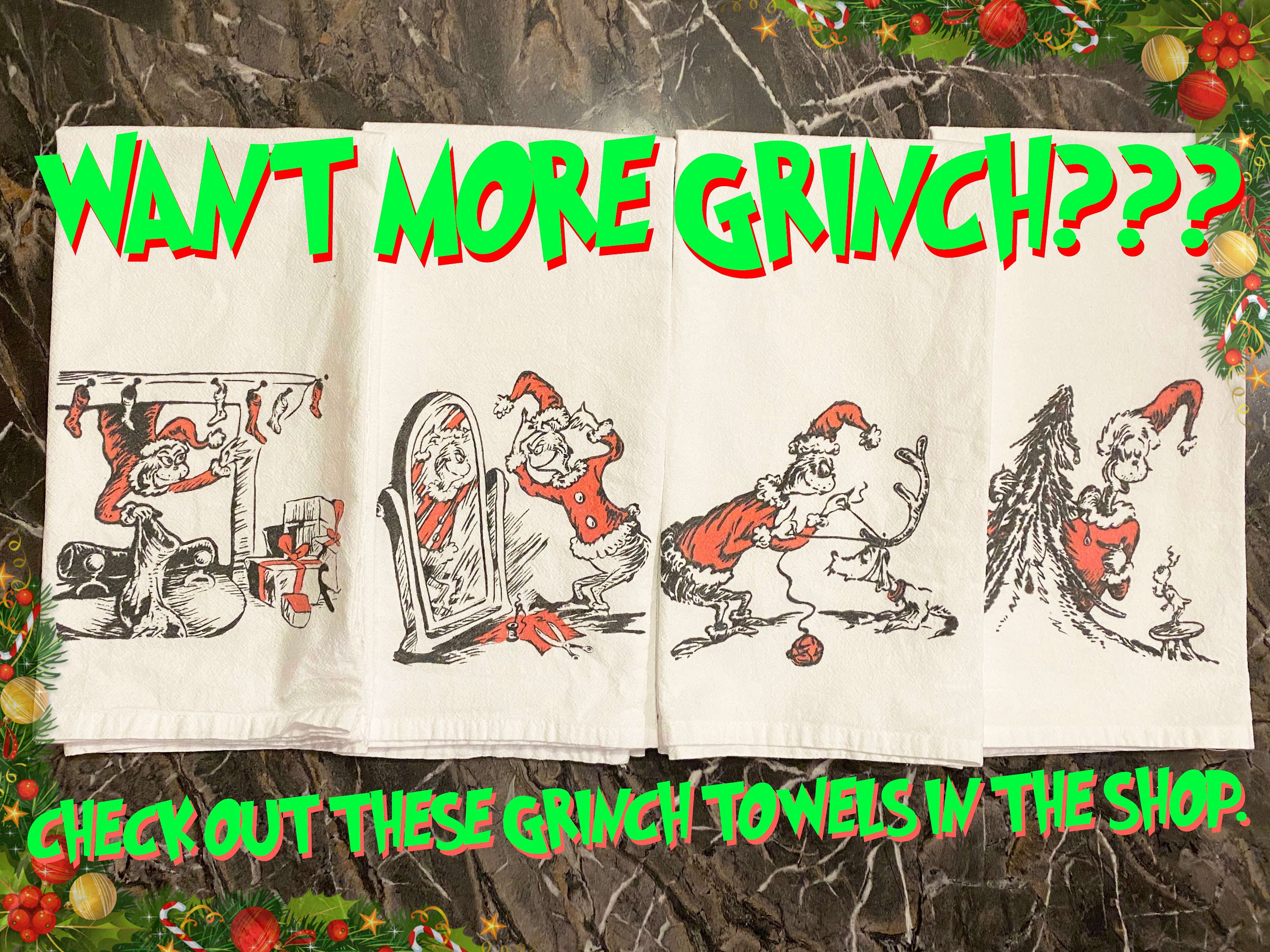 Grinch Cutting Board. Bamboo Christmas 12"x9" Cutting Board. Grinch ...