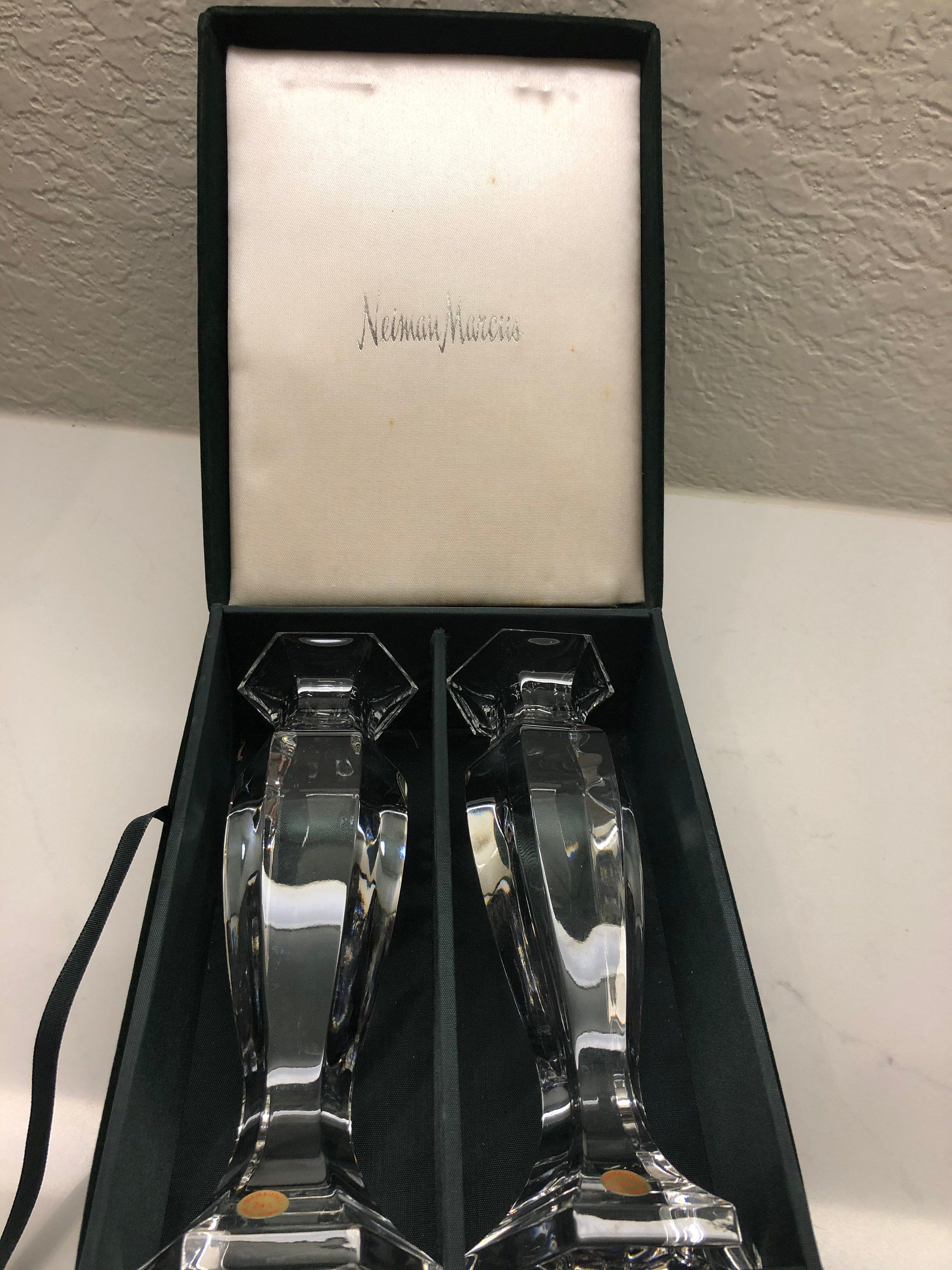 Nachtmann Crystal Made in Germany Neiman Marcus Vintage Candle - Etsy