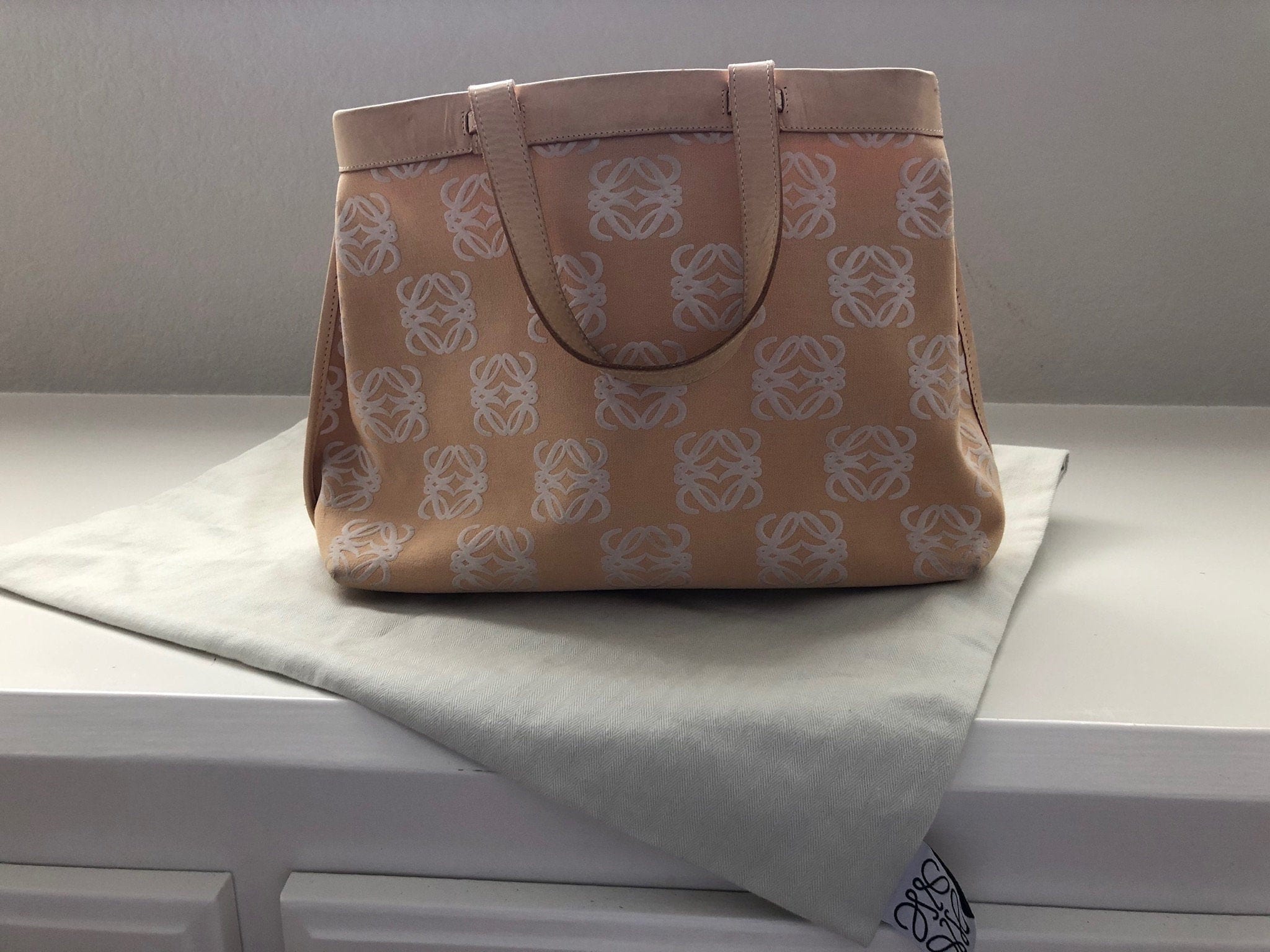 Loewe Monogram Vintage Authentic Bag. Condition is Pre-owned. Shipped ...