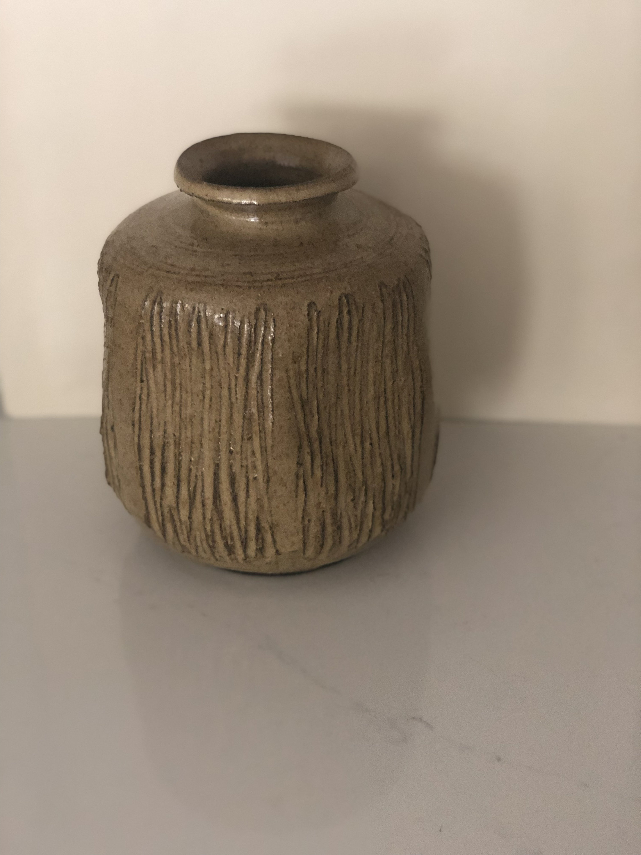 Studio Pottery Denced Brutalist Vase Hand Made , Home Decor Vase ...