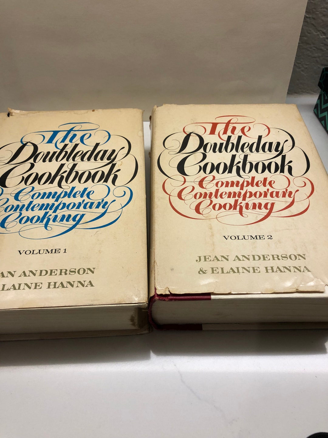 Vintage the Doubleday Cookbook Vols. 1 & 2 1975 Anderson - Etsy