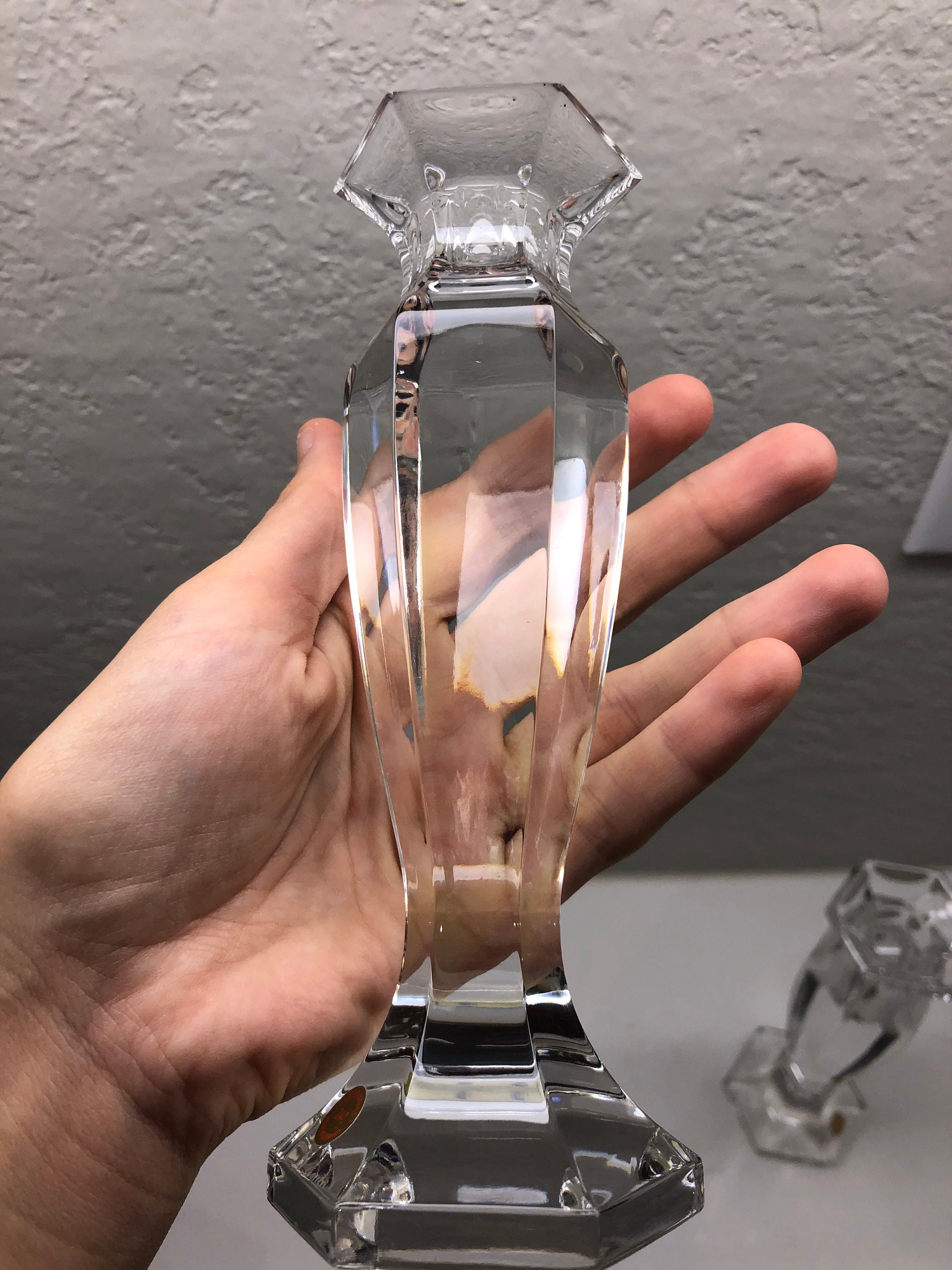 Nachtmann Crystal Made in Germany Neiman Marcus Vintage Candle - Etsy