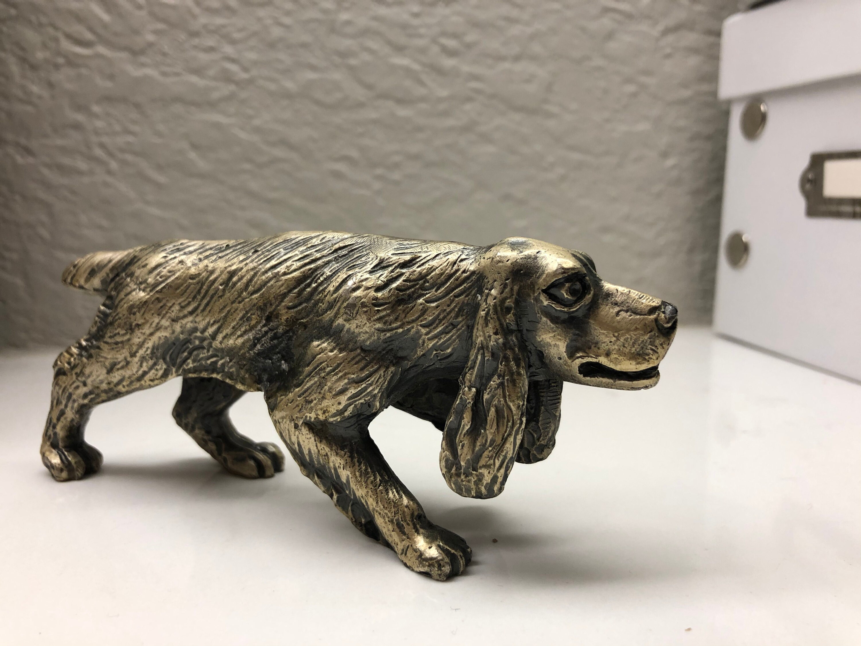 MINIATURE COCKER SPANIEL Sculpture. Iron Cocker Spaniel - Etsy UK