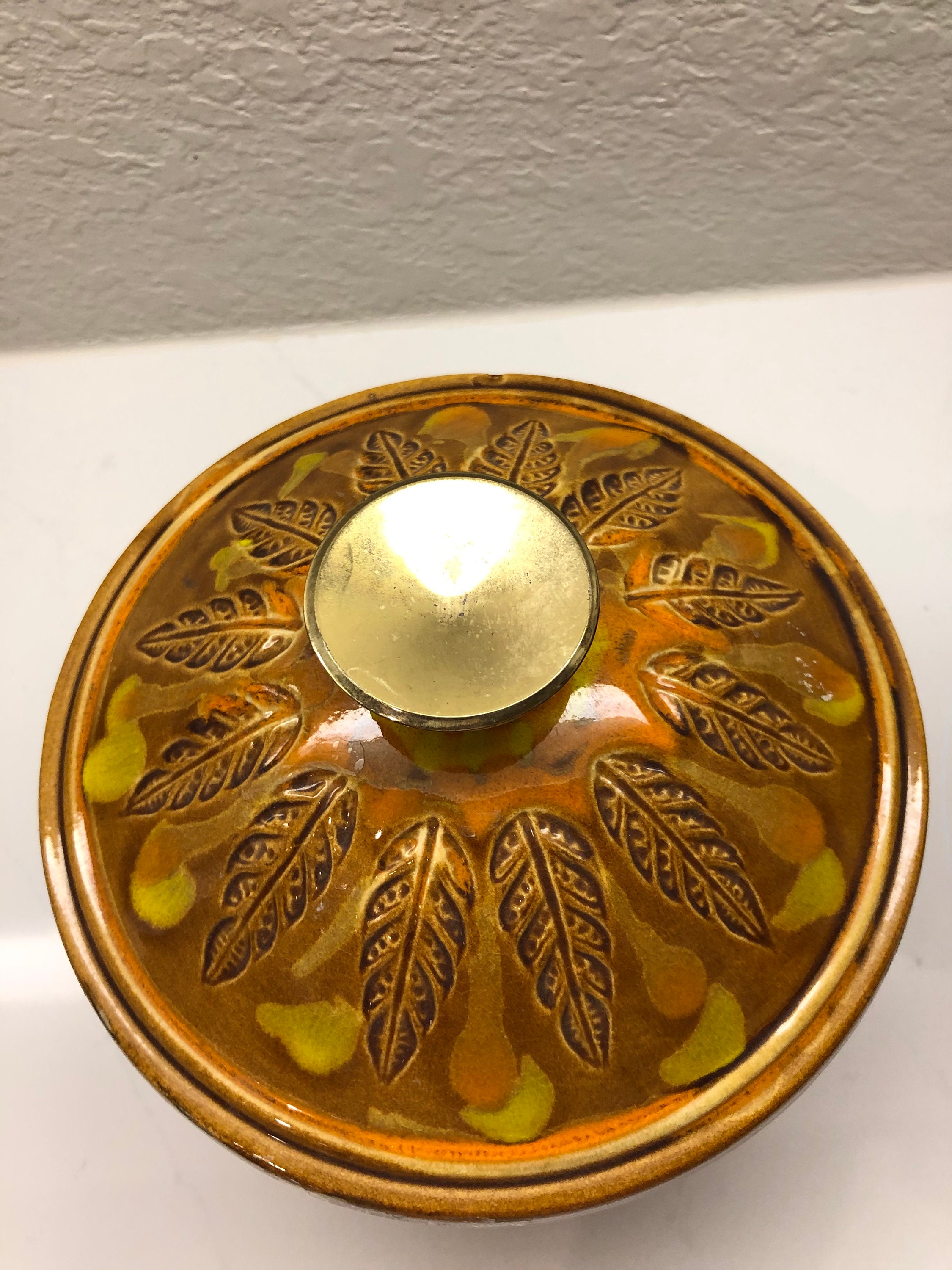 Vintage California Pottery Orig Number 140 Pattern USA Covered - Etsy