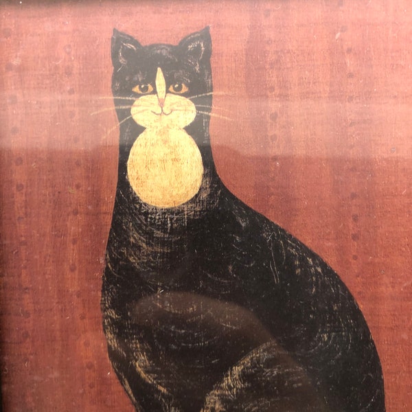 Warren Kimble Cat - Etsy