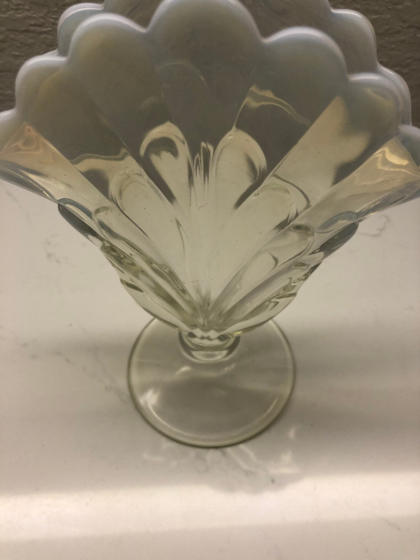 Fenton Levay Glass Opalescent Limited Fan - Etsy